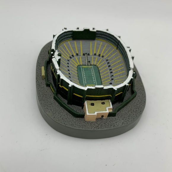 NFL | Accents | Vintage Green Bay Packers Lambeau Field Miniature ...